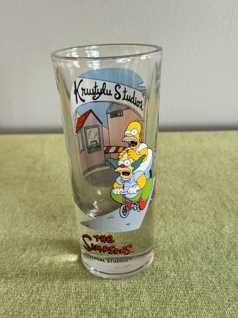 The Simpsons Universal Studios glass – The Hobnobber